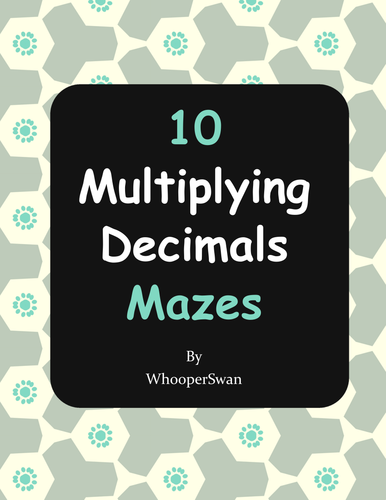 Decimal Mazes Bundle | Teaching Resources