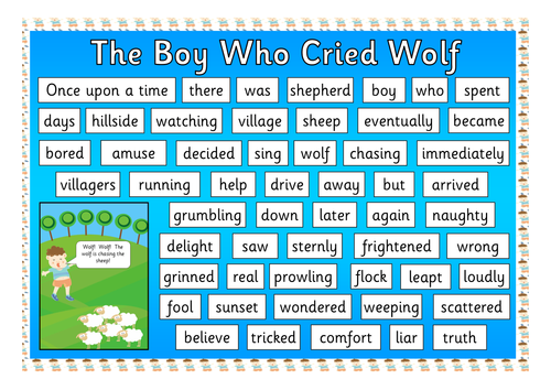 The Boy Who Cried Wolf Story Bundle | Teaching Resources