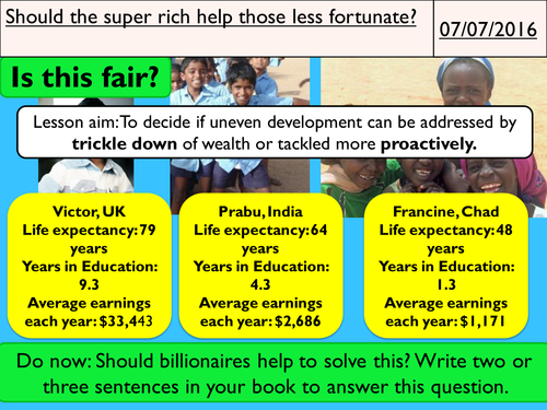 Development Gap | Teaching Resources