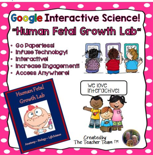 Google Drive Biology- Human Fetal Growth Lab for Google Classroom ...