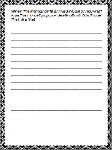 California Gold Rush Report | Teaching Resources