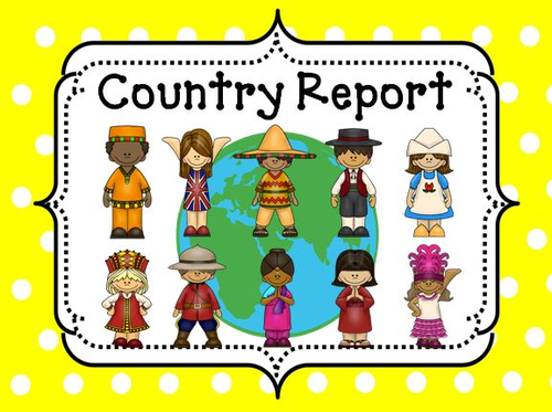 Country Research Report | Teaching Resources