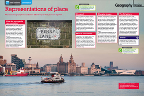 A-level Geography Poster – Representations of place | Teaching Resources
