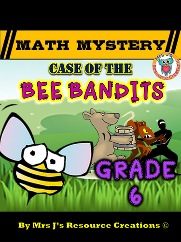Spring Math Mystery (GRADE 6) | Teaching Resources