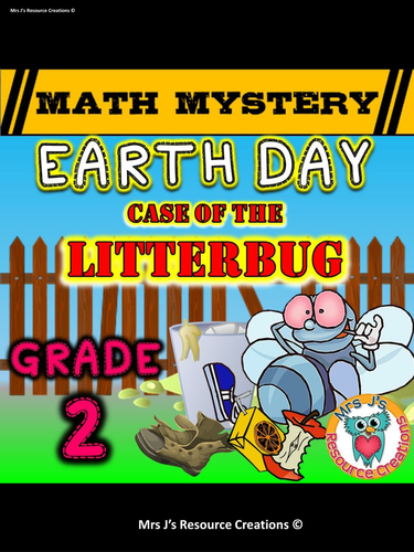 Earth Day Math Mystery (GRADE 2) | Teaching Resources