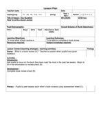 Library Lesson Scheme / Unit of work with all resources and lesson ...