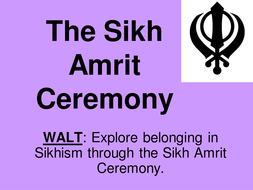 The Amrit Ceremony | Teaching Resources