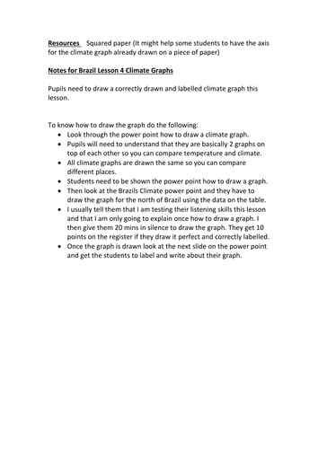 PHYSICAL AND HUMAN GEOGRAPHY OF BRAZIL | Teaching Resources