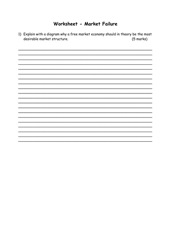 Market Failure - Introduction & The Main Causes of Market Failure - A ...