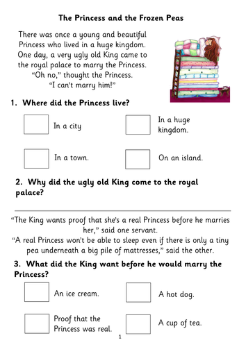 Five more fiction reading comprehension booklets for KS1 (based on ...