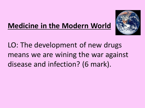Medicine Through Time - Modern diseases and infection | Teaching Resources