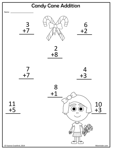 Christmas NO PREP Printables - First Grade Common Core Math and ...