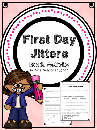 First Day Jitters | Teaching Resources