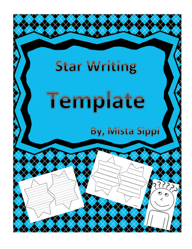 Star Writing Template with Lines | Teaching Resources