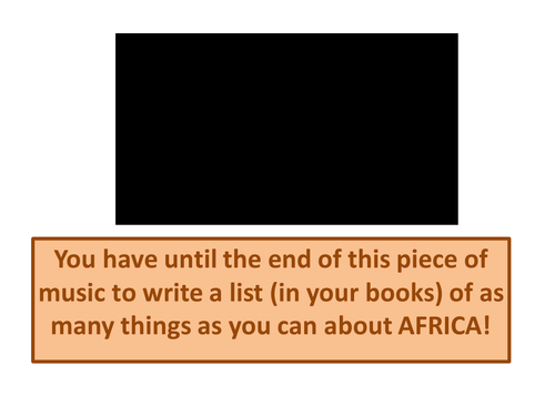 HUMAN AND PHYSICAL GEOGRAPHY OF AFRICA | Teaching Resources