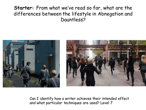 Divergent Scheme of work and whole lessons | Teaching Resources