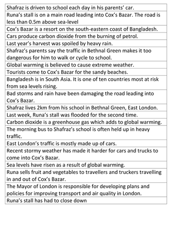 Climate Change - New AQA | Teaching Resources