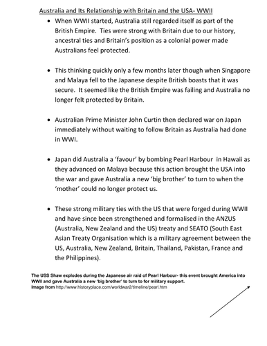 Australia and World War II | Teaching Resources