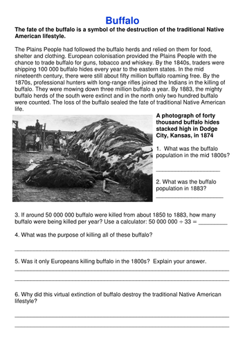 Native Americans and Colonisation of the Americas | Teaching Resources