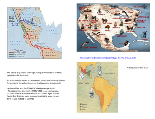 Native Americans and Colonisation of the Americas | Teaching Resources