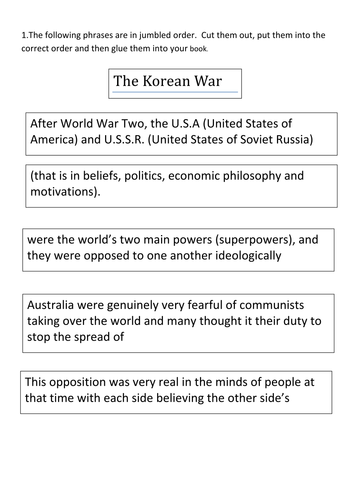 Korean War | Teaching Resources