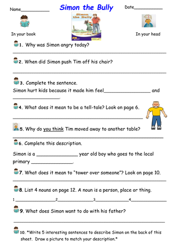 PM Reading Level 23/24 Activities | Teaching Resources