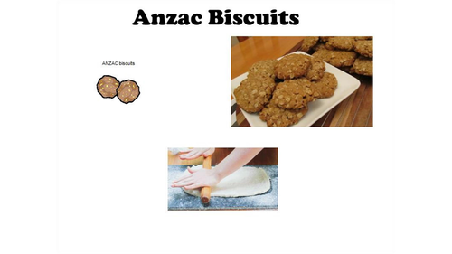Visual recipe to make Anzac biscuits | Teaching Resources