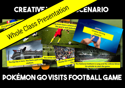 Pokemon Go Hijacks Football Match: A Creative Writing Scenario ...