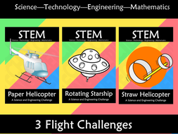STEM Flight Experiment Challenge Bundle | Teaching Resources