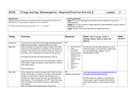 AQA GCSE Biology (New For 2016) - Photosynthesis | Teaching Resources