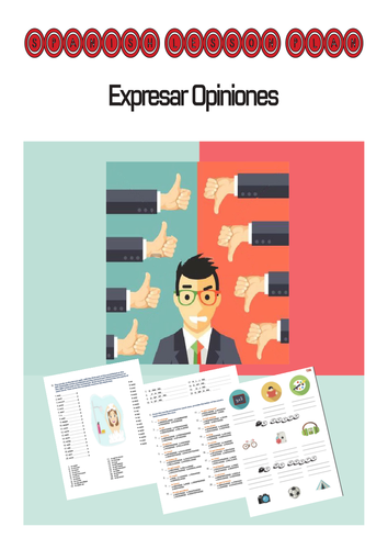 Spanish Lesson Plan: Expresar Opiniones | Teaching Resources