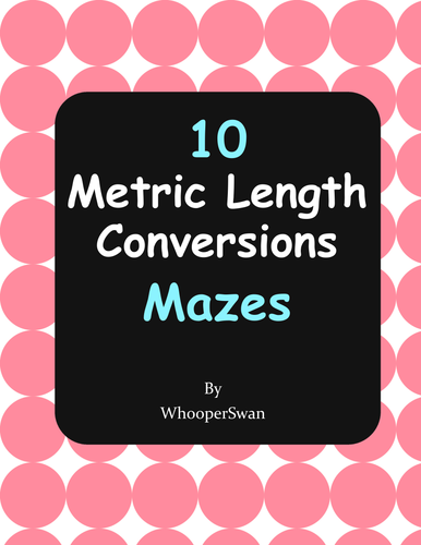 Measurement Conversion Maze Bundle | Teaching Resources