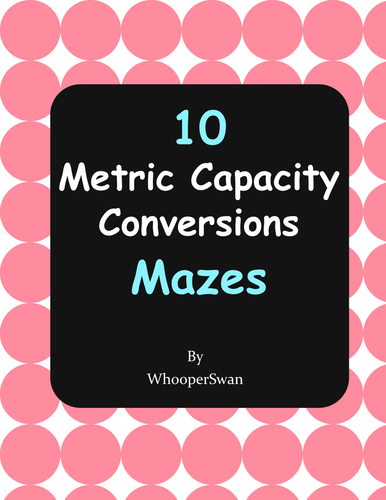 Measurement Conversion Maze Bundle | Teaching Resources