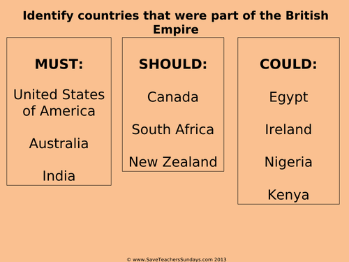 British Empire KS1 Lesson Plan and Worksheets | Teaching Resources