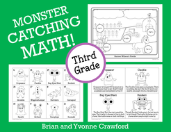 Pokemon GO Inspired: Monster Catching Math for Third Grade | Teaching ...