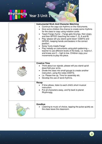 Autumn 1 Year 3 music planning: Notes and Keys (Unit 1) | Teaching ...
