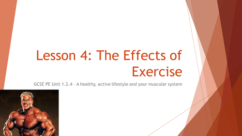 Edexcel GCSE PE 1.2.4 - A healthy, active lifestyle and your muscular ...