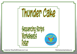 Thunder Cake Sequence and Summarize | Teaching Resources