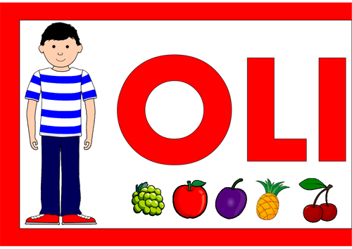 OLIVER'S FRUIT SALAD STORY RESOURCES EYFS KS1 ENGLISH HEALTHY EATING ...