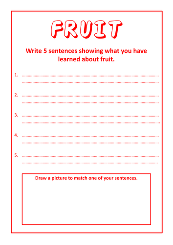 OLIVER'S FRUIT SALAD STORY RESOURCES EYFS KS1 ENGLISH HEALTHY EATING ...