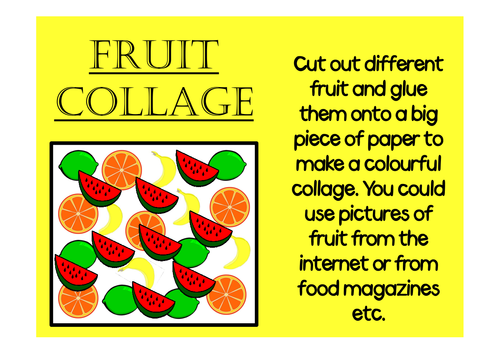 OLIVER'S FRUIT SALAD STORY RESOURCES EYFS KS1 ENGLISH HEALTHY EATING ...