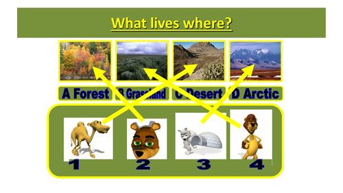 2016 AQA Biology GCSE Ecology 4.7.1 Adaptation and Competition ...