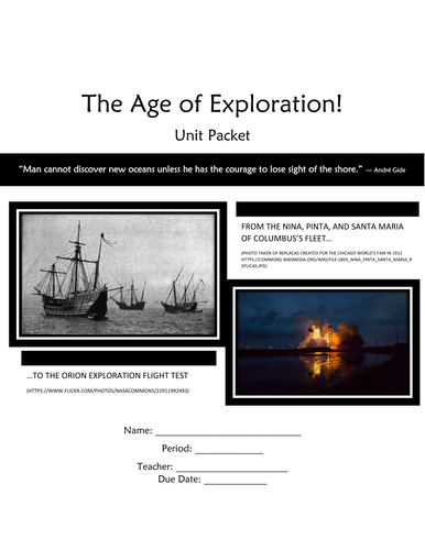 Exploration Unit | Teaching Resources