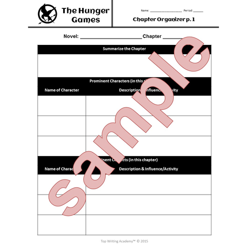 Hunger Games Activities Bundle | Teaching Resources