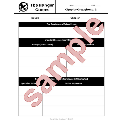 Hunger Games Activities Bundle | Teaching Resources