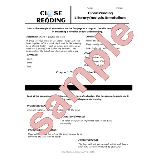 Hunger Games Character Analysis Writing Lessons | Teaching Resources