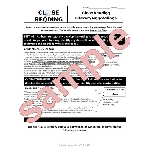 Hunger Games Conflict Analysis Writing Lessons | Teaching Resources