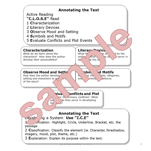 Hunger Games Conflict Analysis Writing Lessons | Teaching Resources