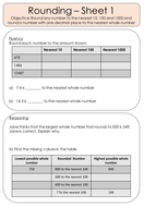Mastery Maths - Rounding to 10, 100, 1000 and whole numbers | Teaching ...