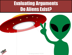 Argument Analysis Activity "Do Aliens Exist?" | Teaching Resources